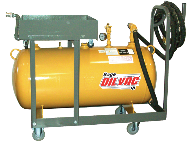 Sage Oil Vac Model 3014-1101 Evacuation Lube Cart