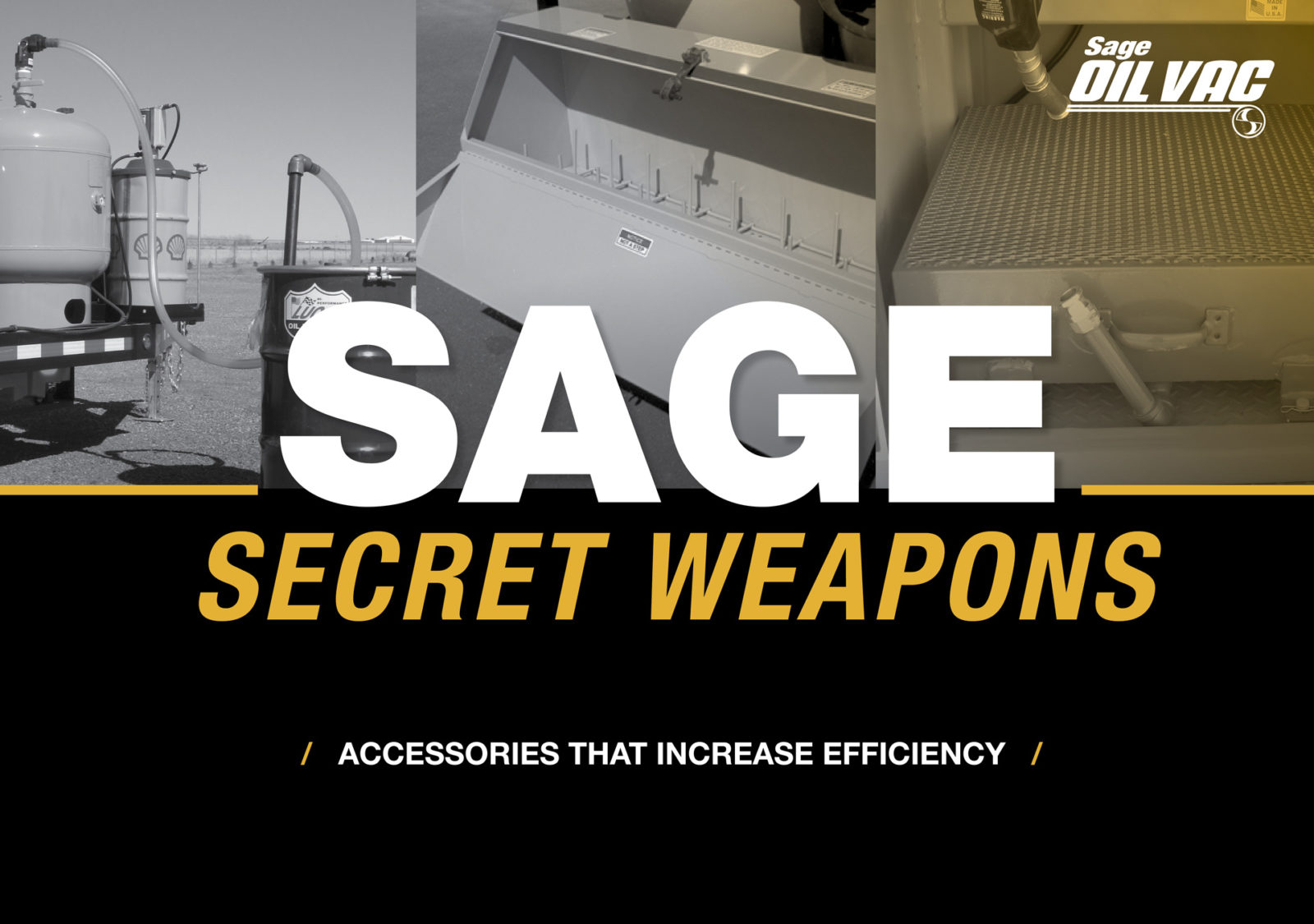 Sage secret weapons: Accessories that increase mobile oil change ...